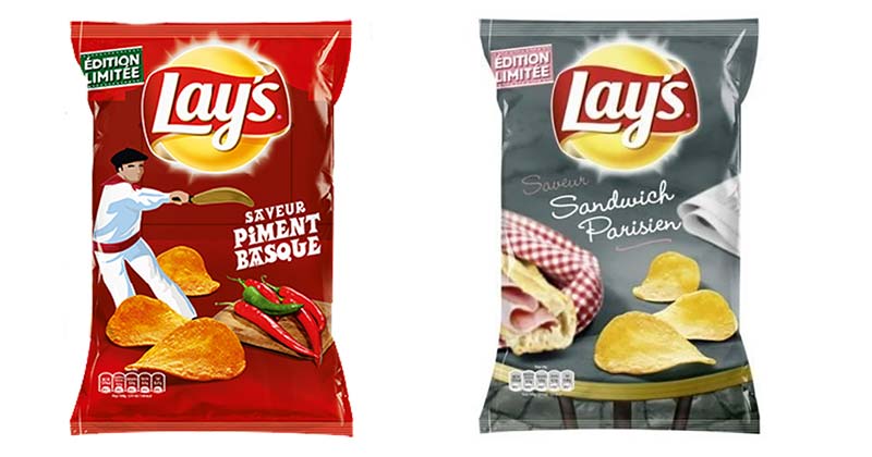 French chips: 28 Unique & unusual flavours found in France