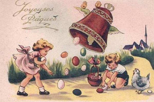 Easter Traditions in France: Flying bells, fish, giant omelettes