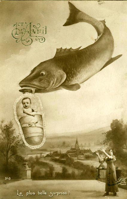 A French Twist on April Fools Day in France: "Poisson