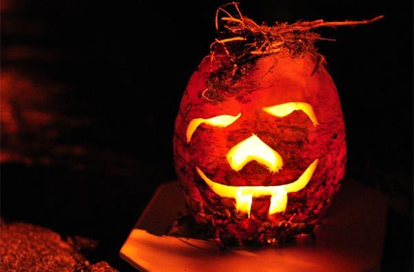 Why You Should Carve Root Or Turnip Jack O'Lanterns Instead of Pumkin