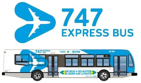 How To Get To Downtown Montreal From the Airport on Bus 747