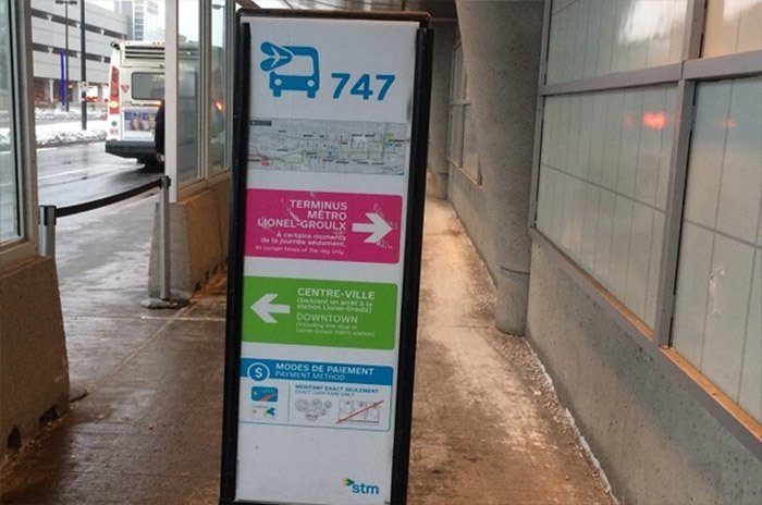 How To Get To Downtown Montreal From the Airport on Bus 747