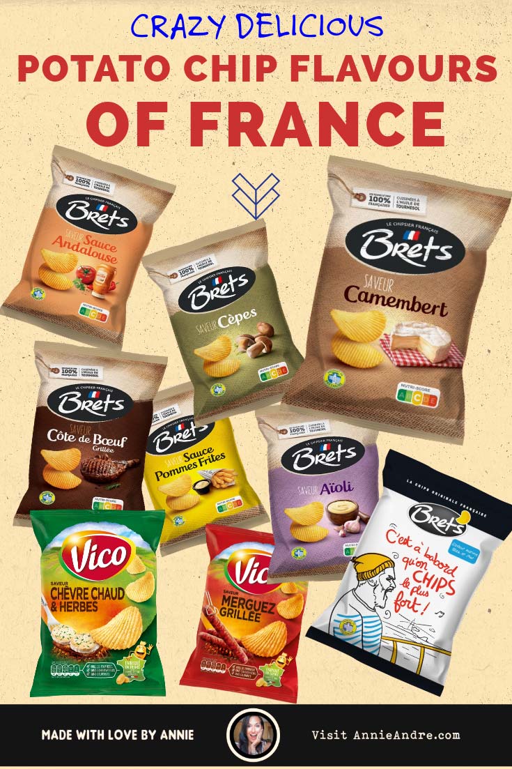 French chips: 28 Unique & unusual flavours found in France