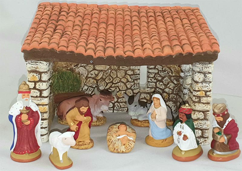 Christmas Santons of Provence & the unusual French nativity scene