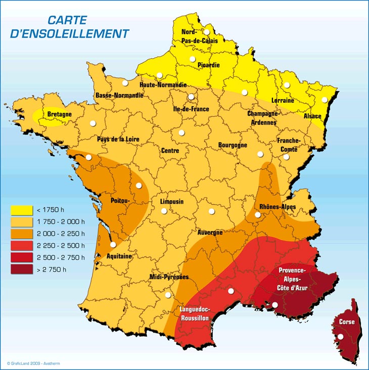 Weather in France in June: Average temperatures in all 18 Regions