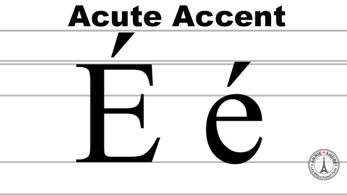 French accents: Those squiggly marks & symbols? à, ç, é, î