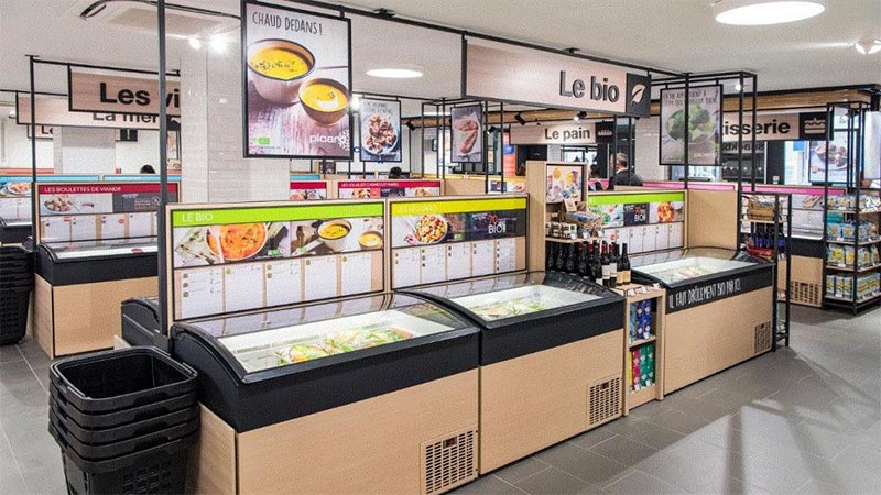 Popular French grocery stores & supermarkets in France